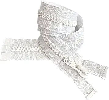 Lenzip #10 Heavy Duty Vislon Molded Plastic Marine Separating Zipper ...