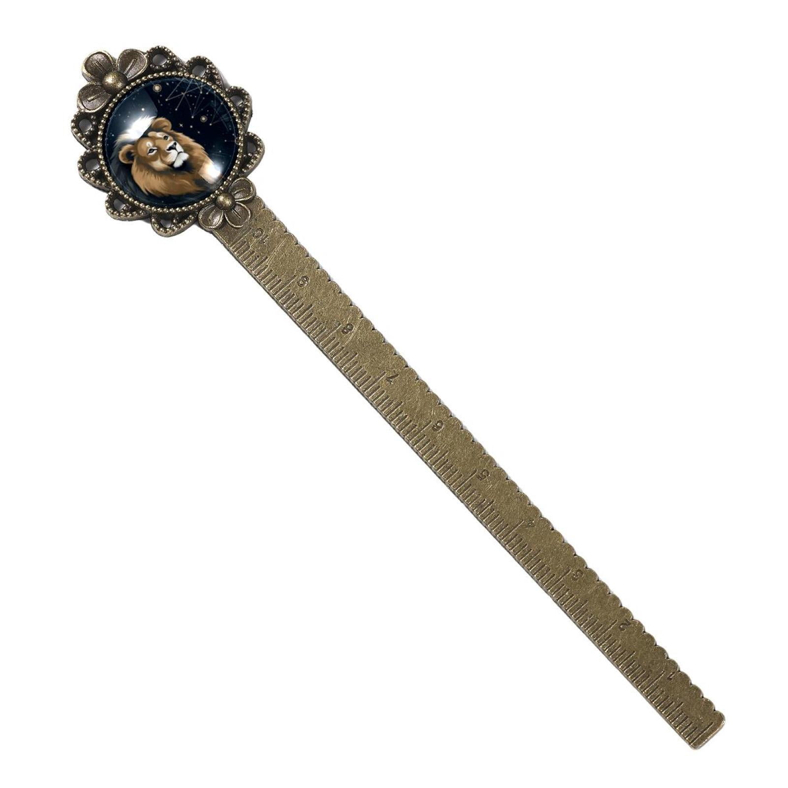 Leo Antique Bronze Lace Bookmark: a Must-have Book Accessory for Book ...