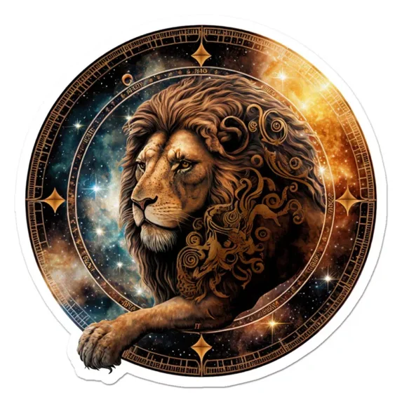 Leo Astrology Zodiac Sticker Phone Decal Water Bottle Stickers Car ...