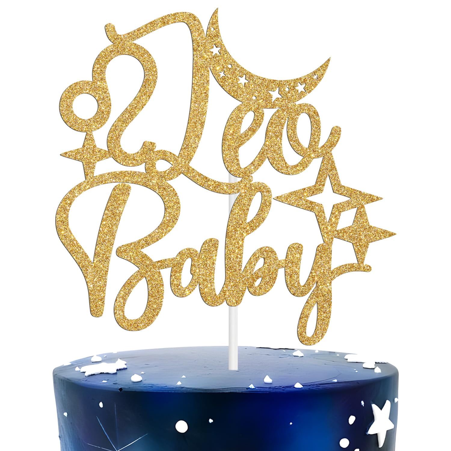 Leo Baby Birthday Cake Topper - ITL1 12 Zodiac Leo Season/Welcome Baby ...