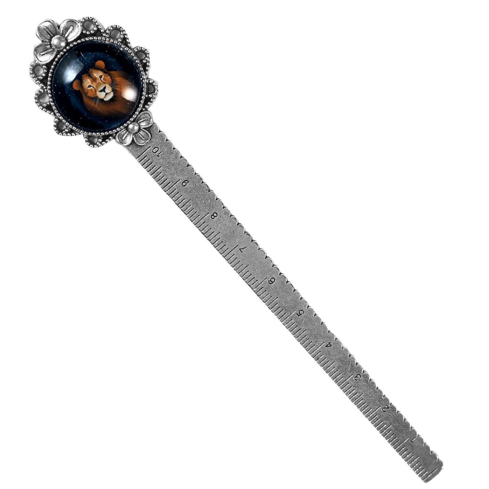 Leo Book Marks: Vintage Silver Lace-Edged Bookmark - a Delightful Gift ...
