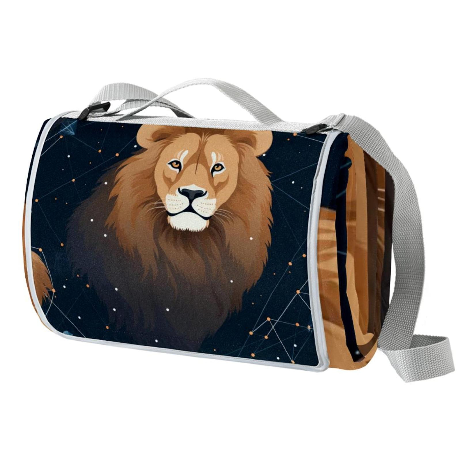 Leo Canvas Picnic Blanket Outdoor Waterproof Portable Mat for Camping ...