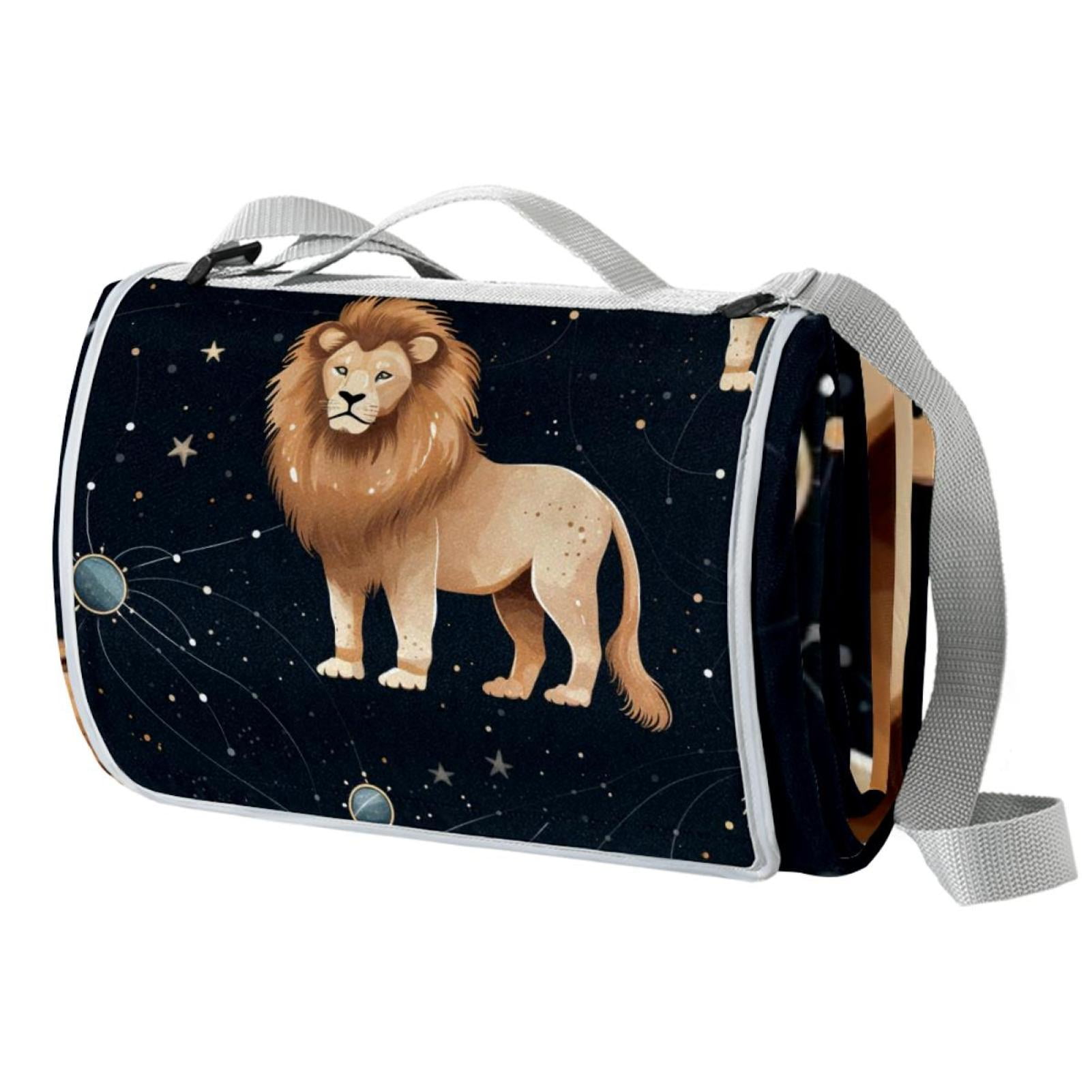 Leo Canvas Picnic Mat for Outdoor Activities - Waterproof and Portable ...