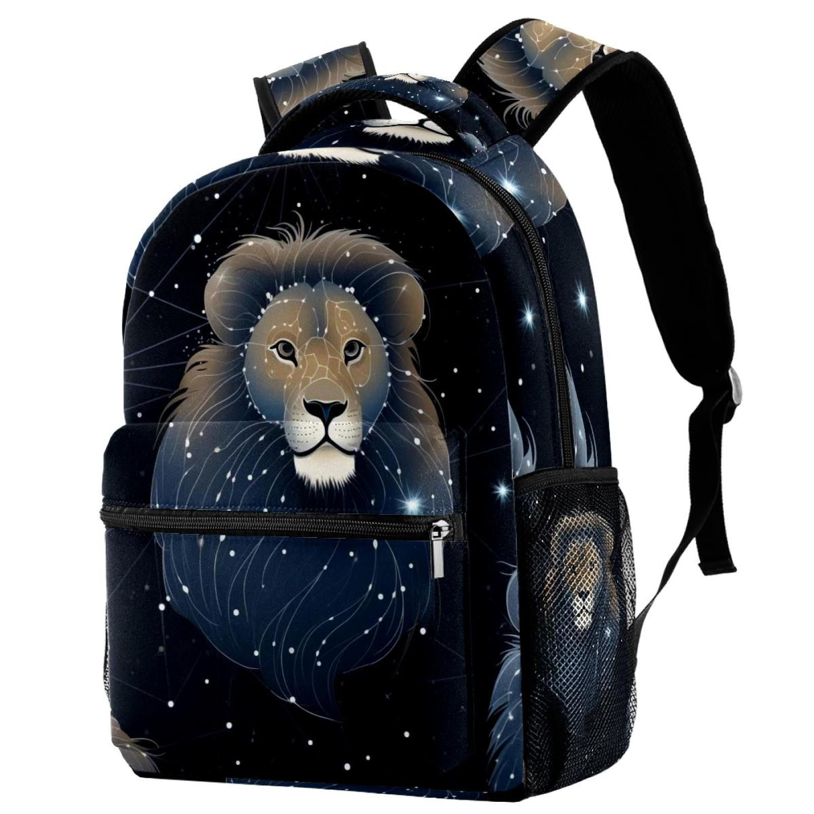 Leo Constellation Comics Pattern Lightweight Backpacks Roomy Interior, Casual Backpack in Unique ...