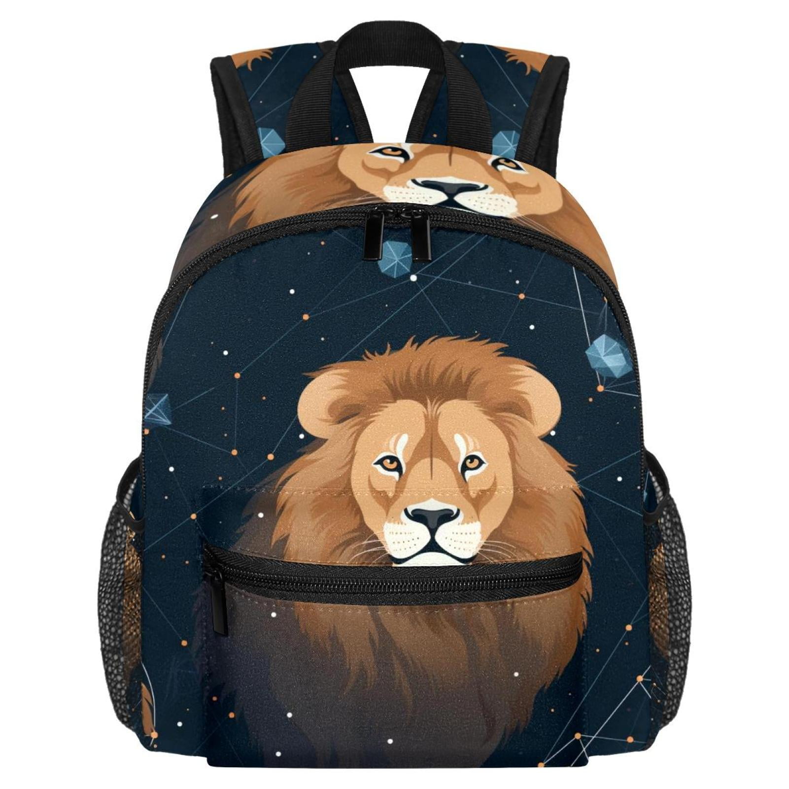 Leo Constellation Cute Printed Backpack with Adjustable Shoulder Strap, Large Capacity ...