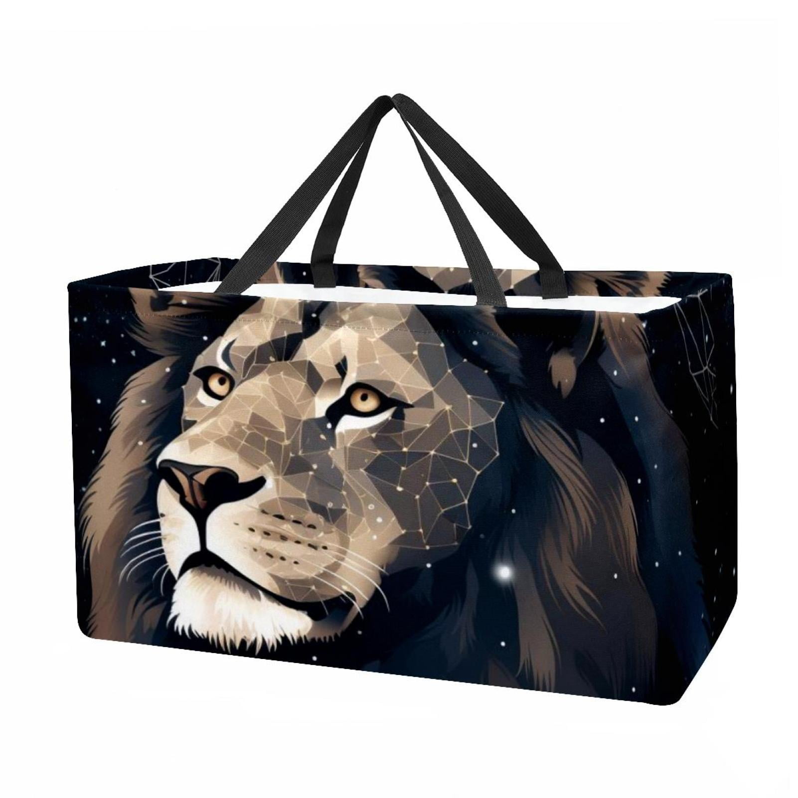 Leo Constellation Foldable Reusable Oxford Cloth Laundry Basket - Large ...