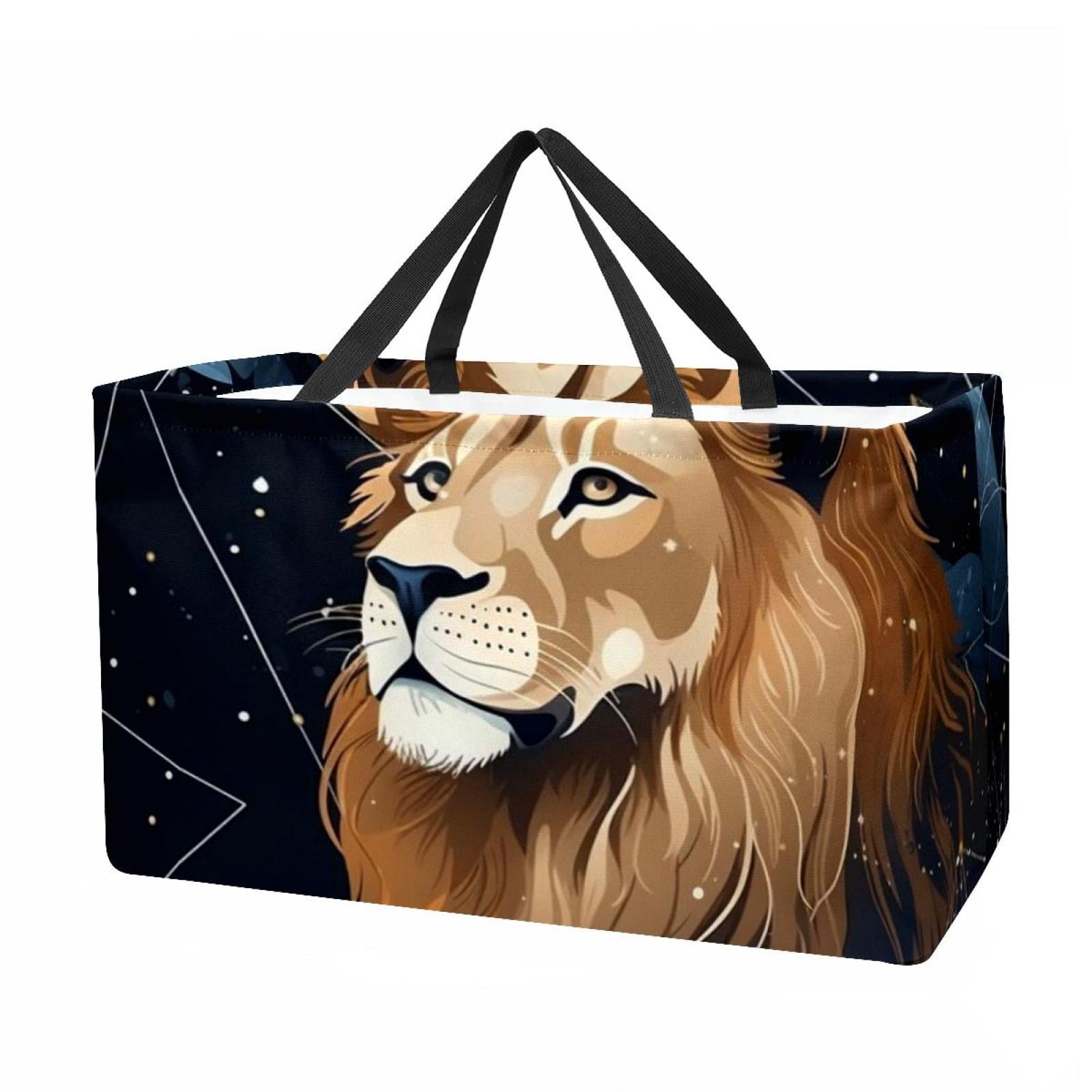 Leo Constellation Large Capacity Reusable Foldable Oxford Cloth Toy ...