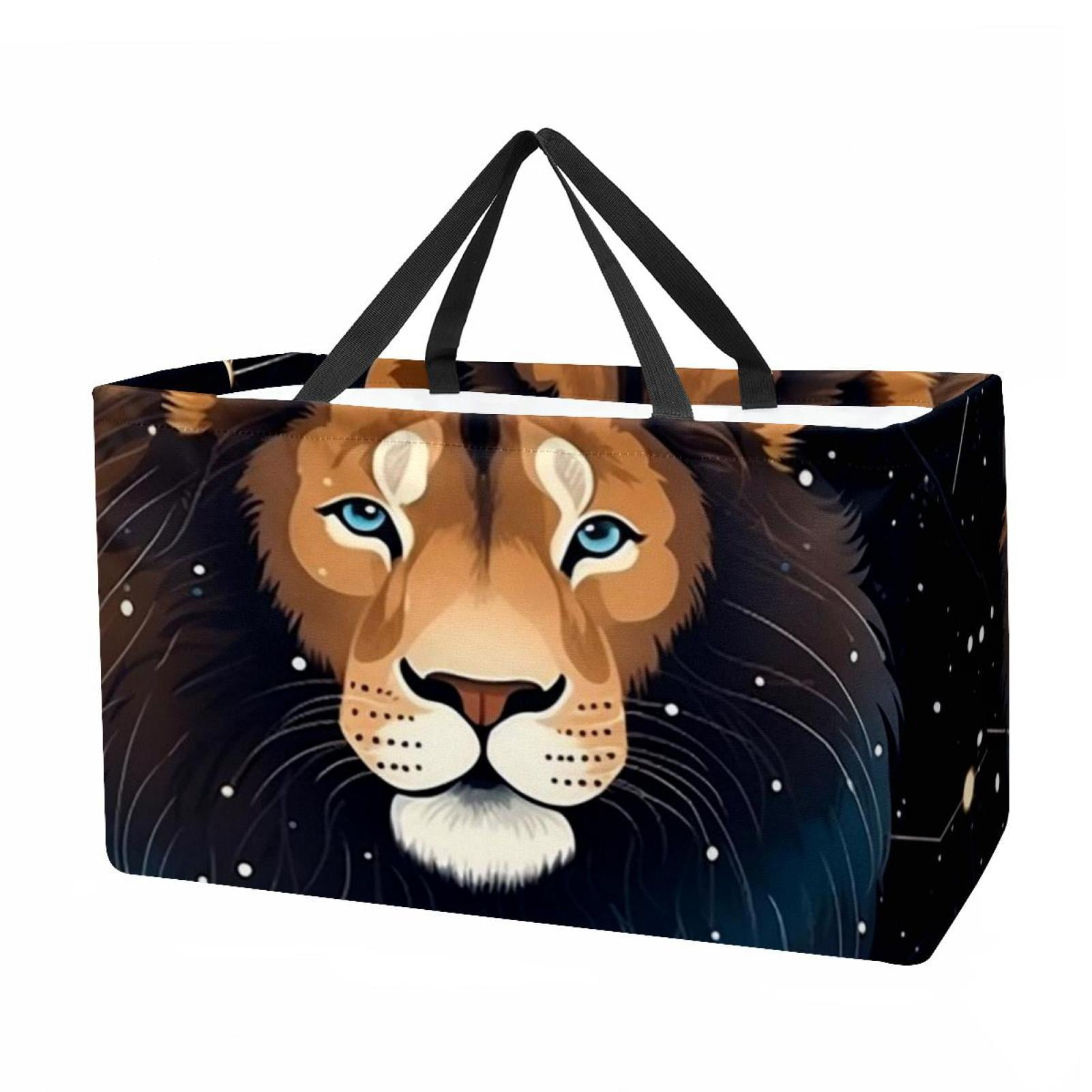 Leo Constellation Oxford Cloth Reusable Foldable Decorative Box – Large ...