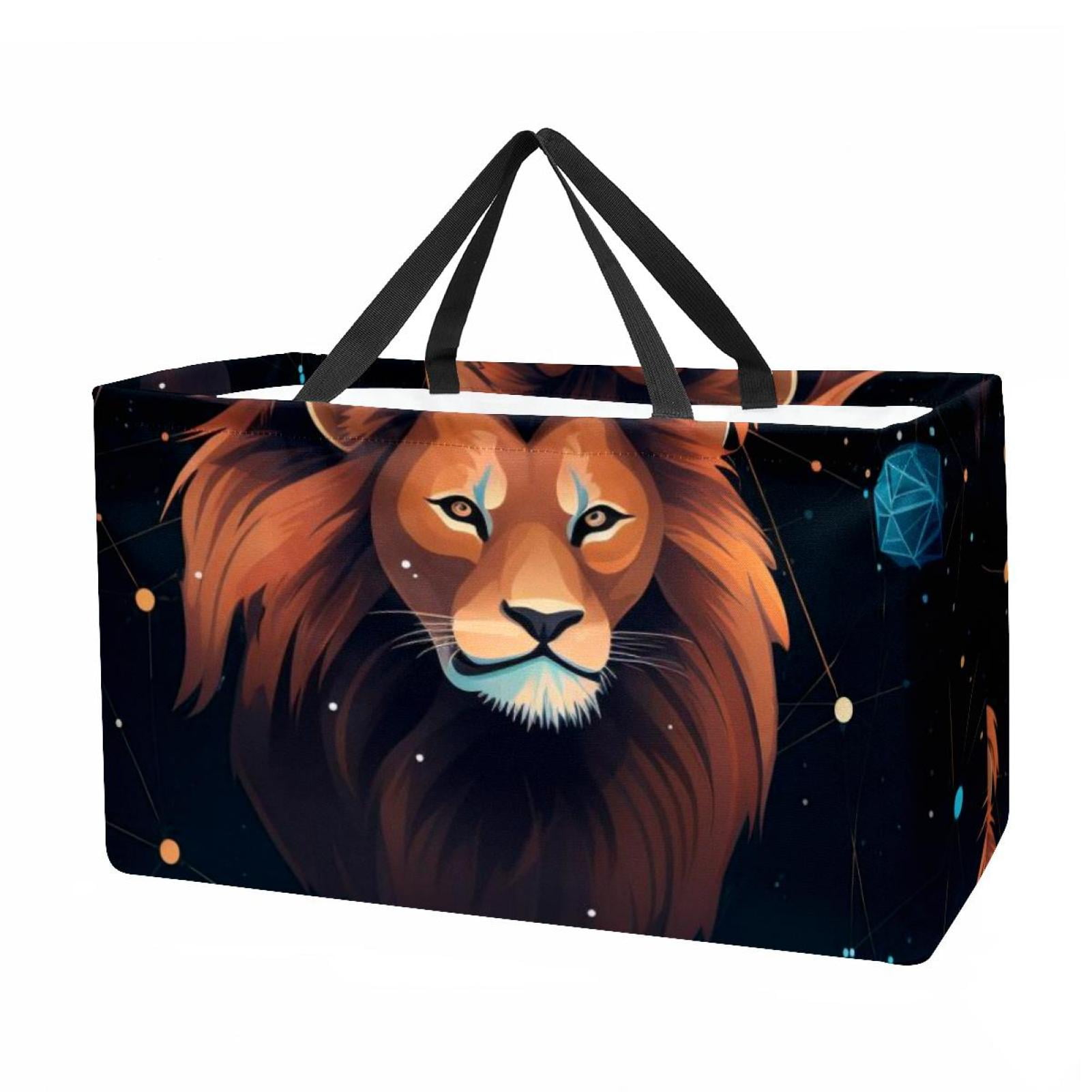 Leo Constellation Premium Oxford Cloth Shopping Bags: Reusable ...