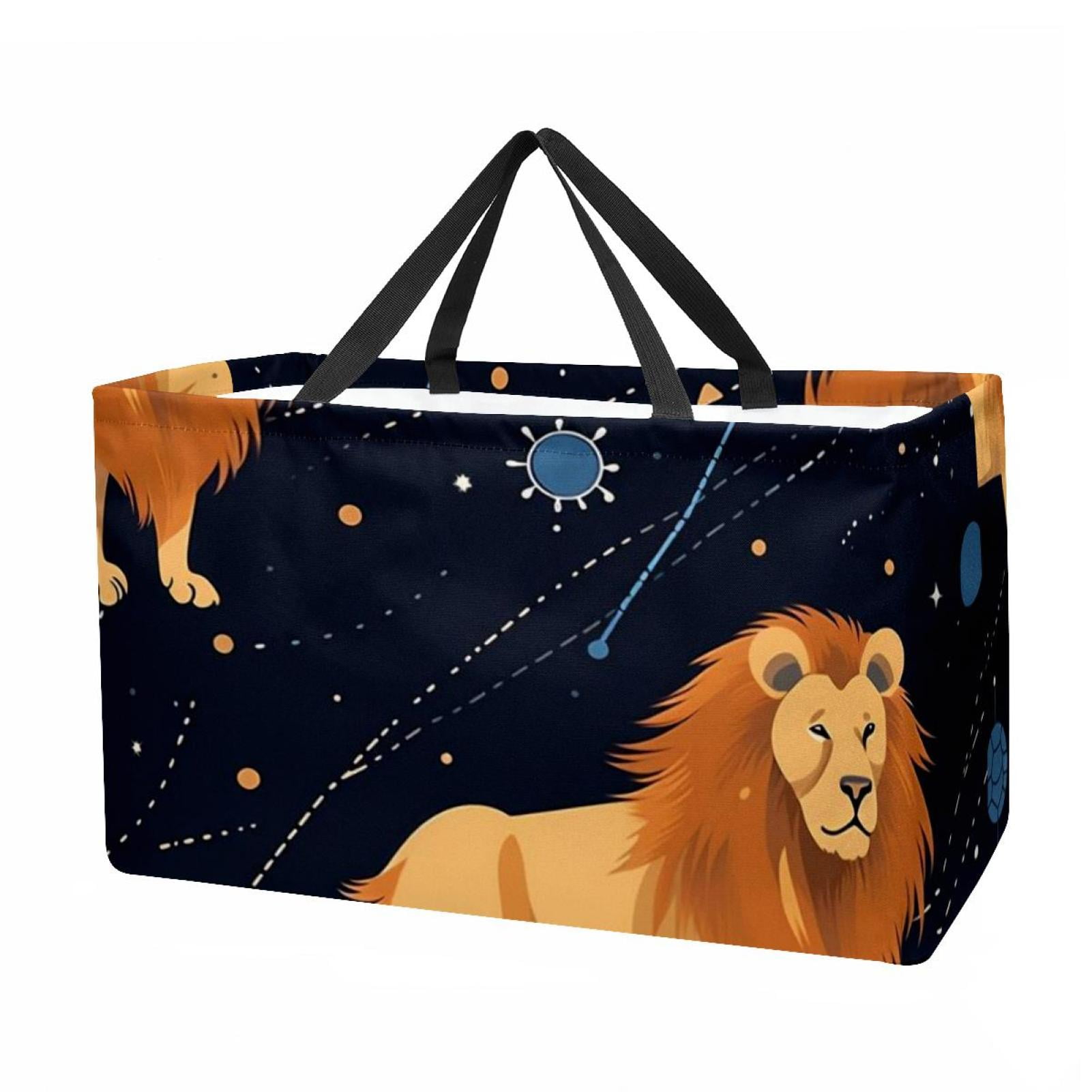 Leo Constellation Reusable Large Capacity Foldable Grocery Bags and ...