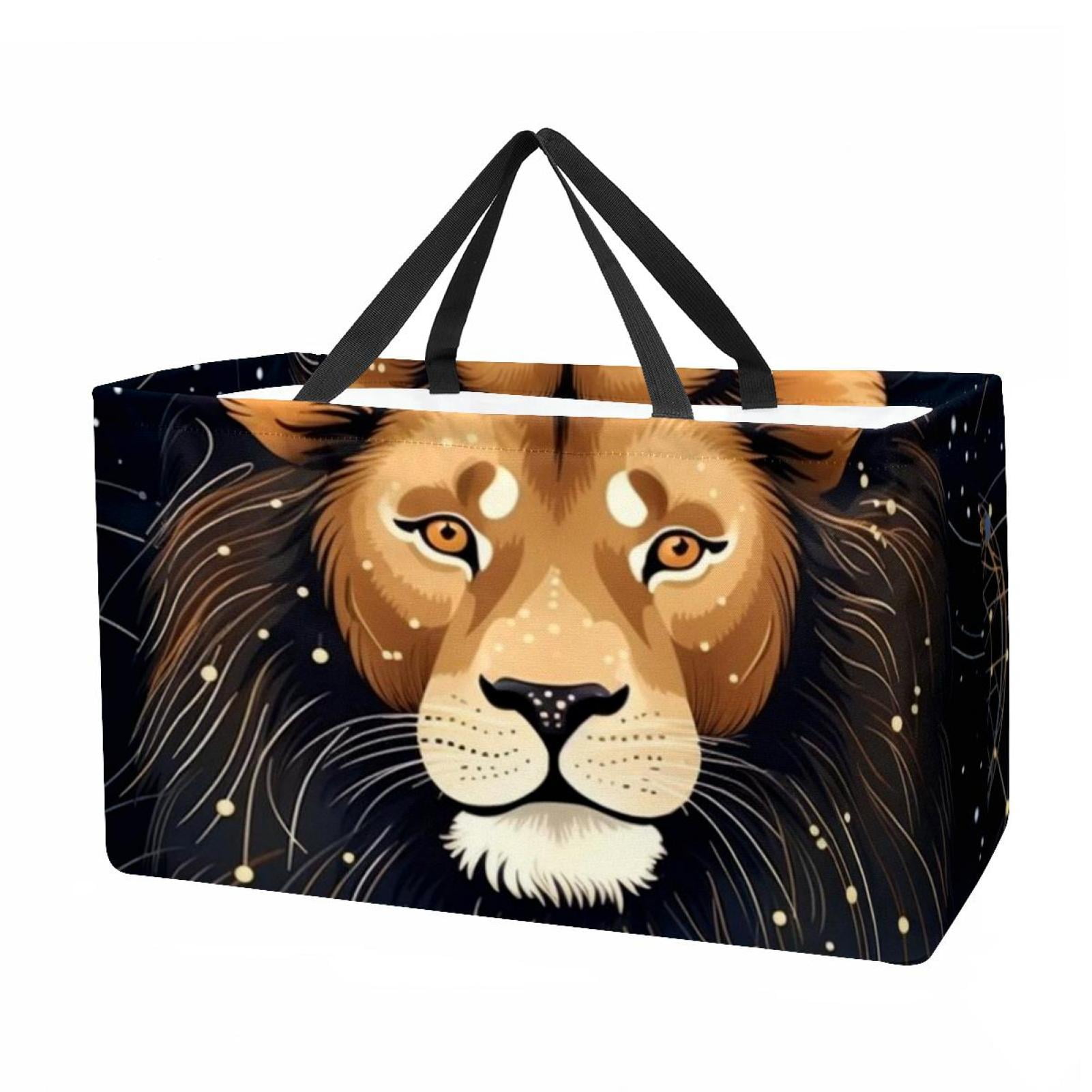 Leo Constellation Reusable Large Capacity Foldable Grocery Bags and ...