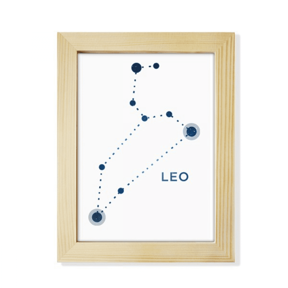 Leo Constellation Sign Zodiac Desktop Adorn Photo Frame Display Art ...