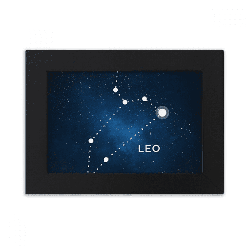 Leo Constellation Zodiac Sign Desktop Photo Frame Ornaments Picture Art ...