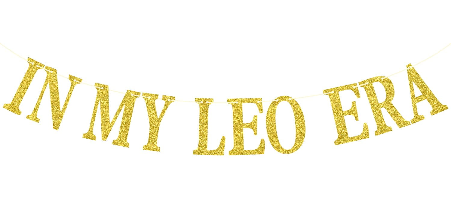 In My Leo Era OIF8 Banner, Leo Birthday Sign Background, Leo Season, 12 Constellation Zodiac ...