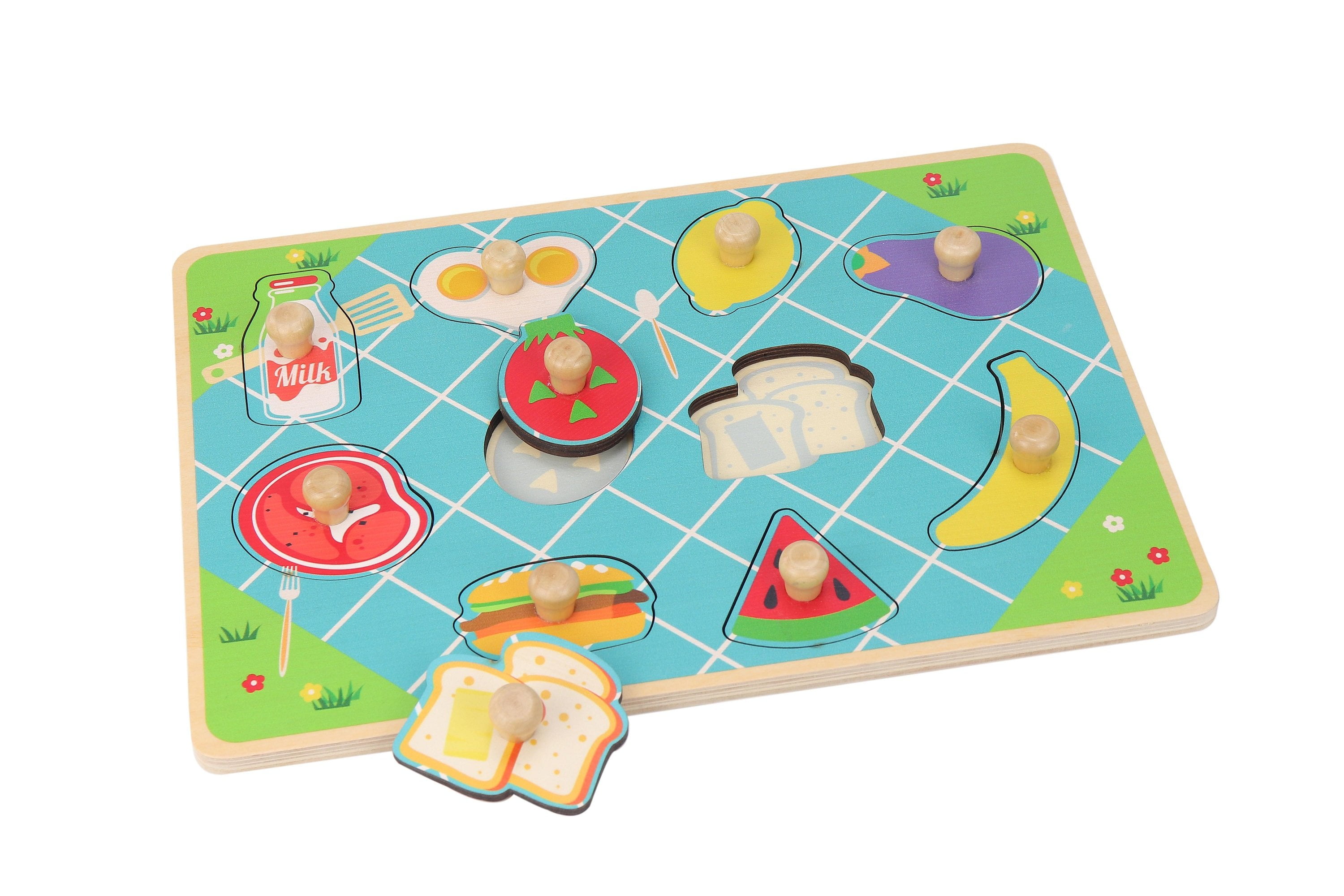 Leo & Friends Wooden Zoo Animal Jigsaw Puzzle Kit 25 Pieces - Walmart.com