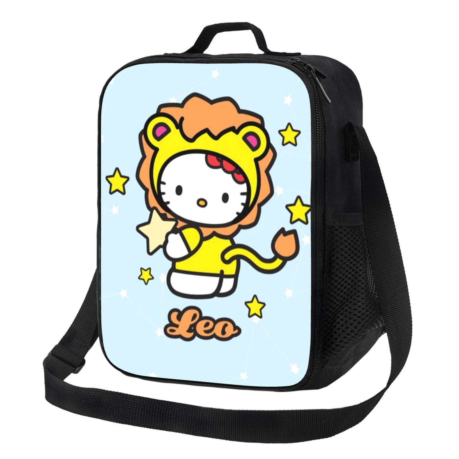 Leo Hello Kitty Crossbody Lunch Bag Portable Leakproof Reusable ...