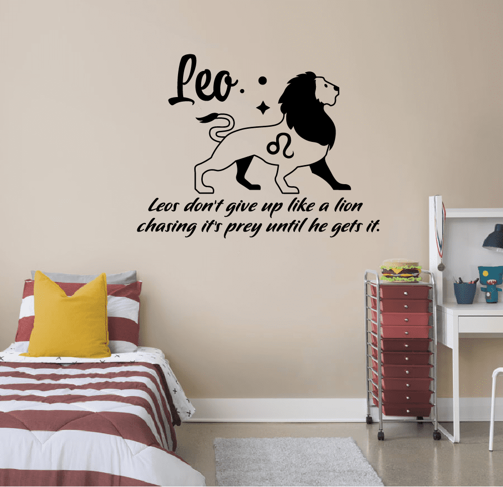Leo Horoscope Leo Fire Sign Leos Dont Give Up Like A Lion Chasing Prey ...