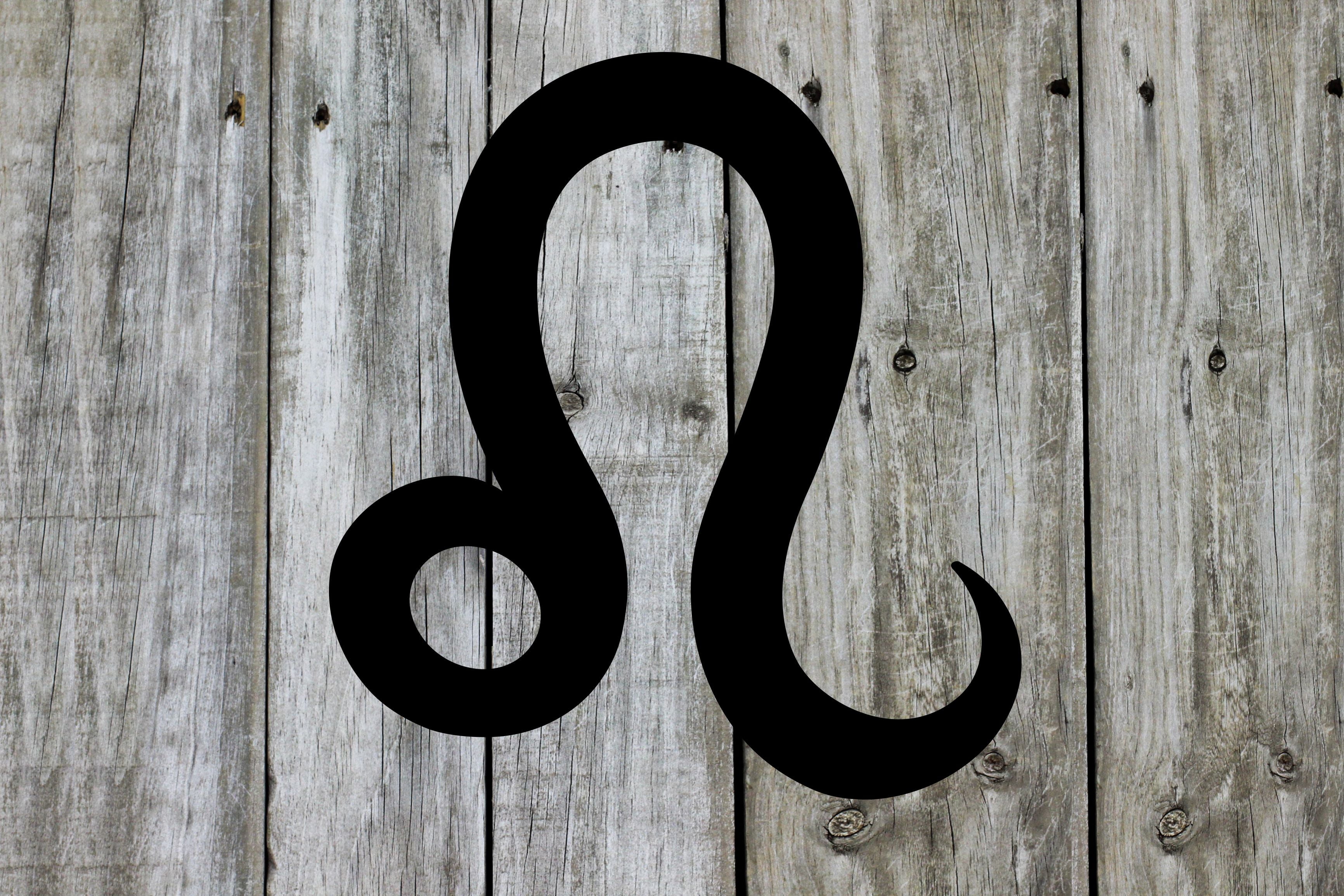 Leo Horoscope Symbol - Beautiful Solid Steel Home Decor Decorative ...