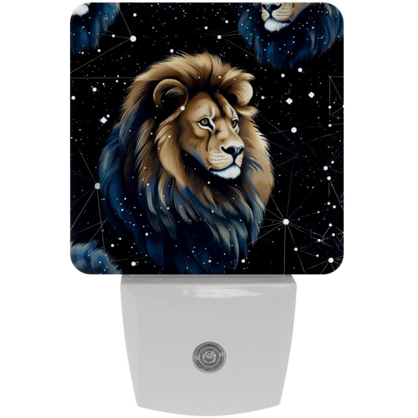 Leo LED Square Night Light - Energy Efficient Plug-in Nightlight with ...