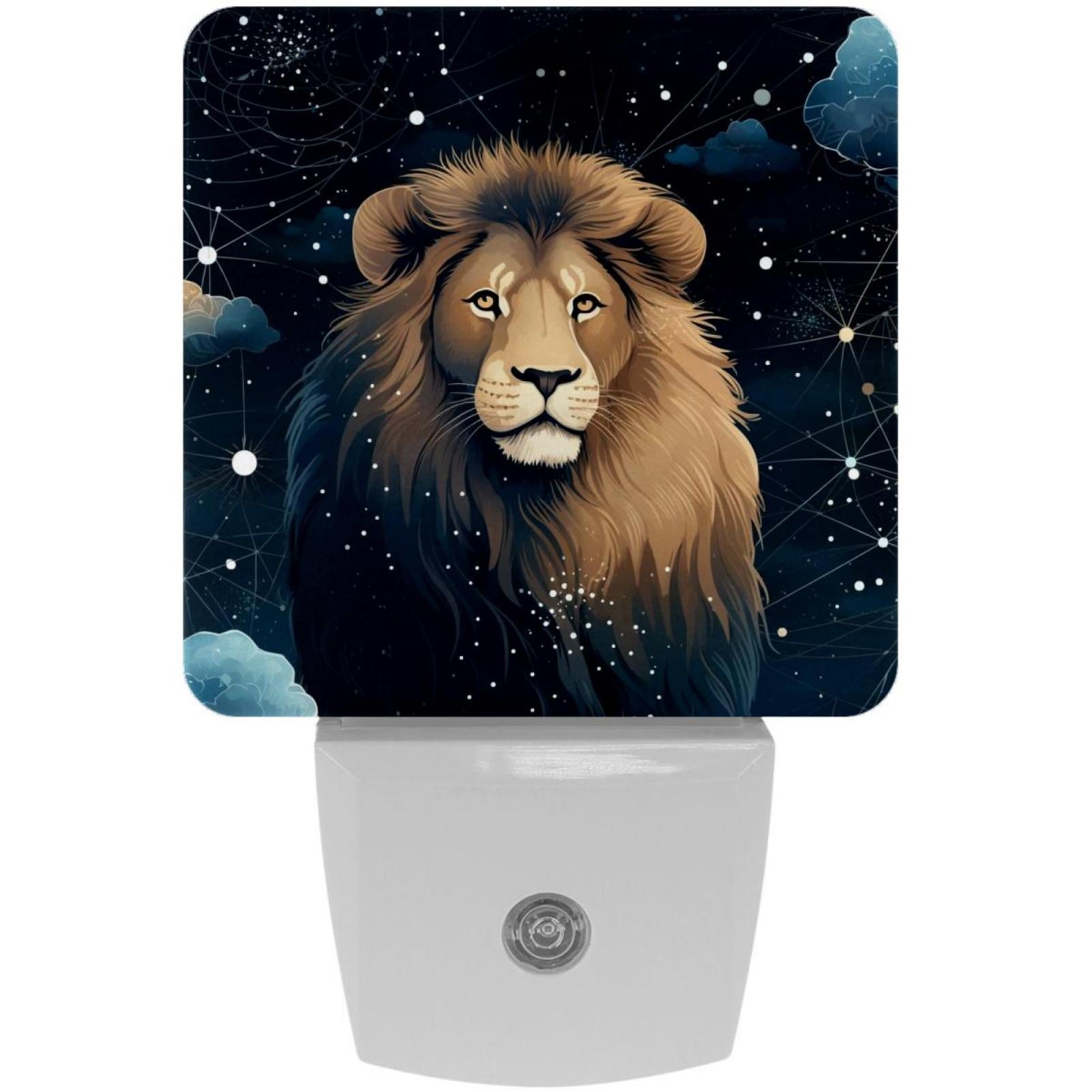 Leo LED Square Night Light - Soft Glow Plug-in Lamp with Dusk to Dawn ...