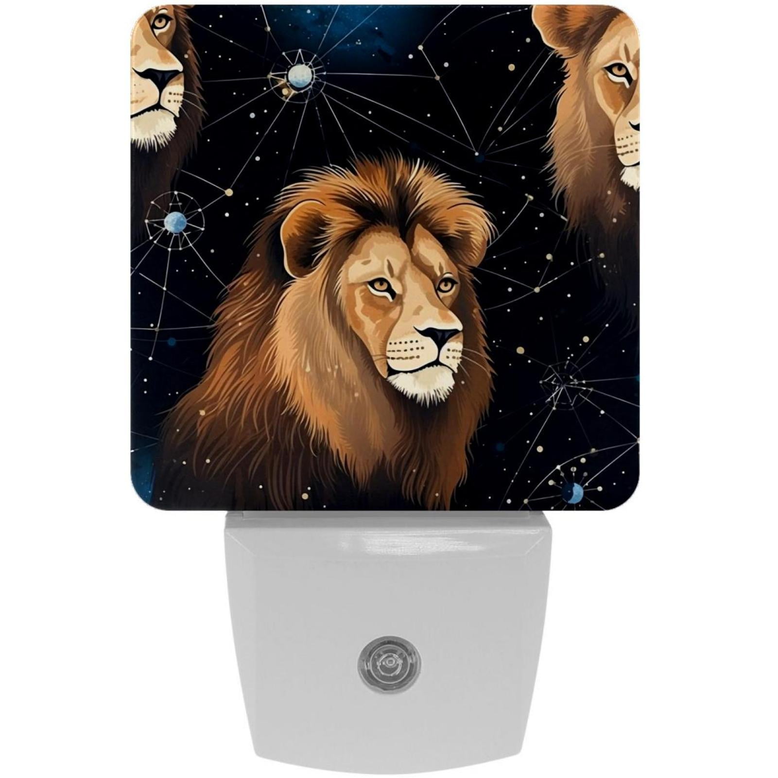 Leo LED Square Night Lights - Energy Efficient Bedside Lamp with Soft ...