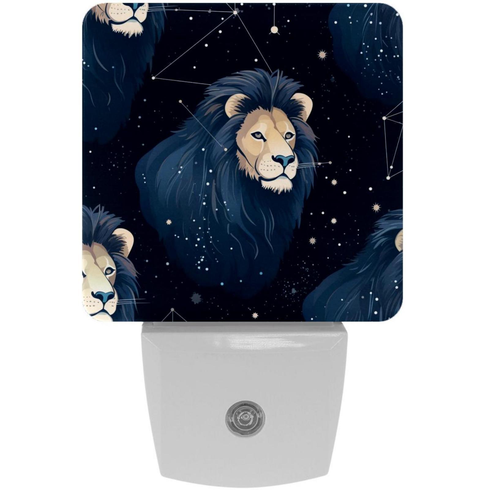 Leo LED Square Night Lights with Motion Sensor - Modern and Energy ...