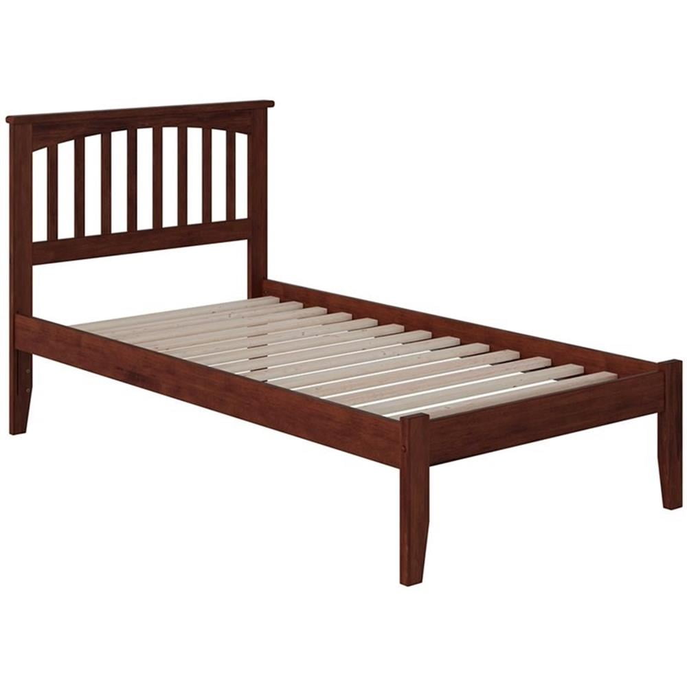 Leo & Lacey Farmhouse Solid Wood Twin XL Platform Bed w/ Charging USB ...
