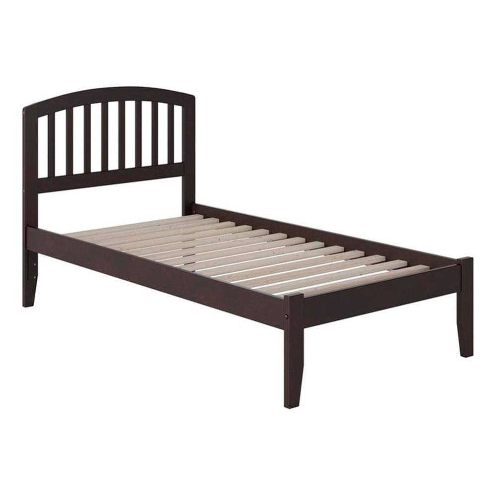 Leo & Lacey Solid Wood Twin XL Platform Bed with Built-In Charger in ...