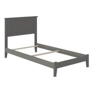 Leo & Lacey Twin XL Traditional Bed in Gray - Walmart.com