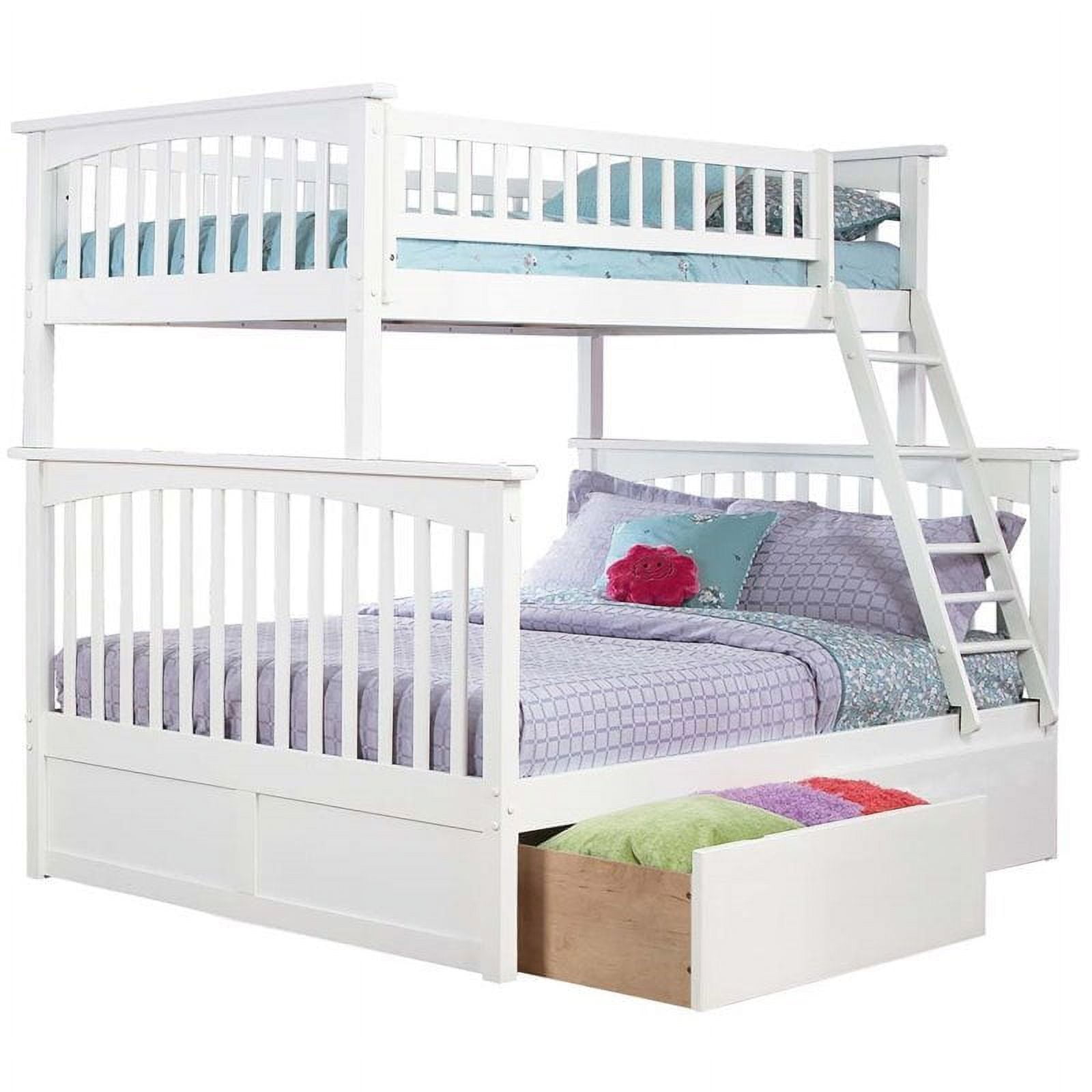 Leo & Lacey Urban Twin Over Full Storage Bunk Bed - Walmart.com