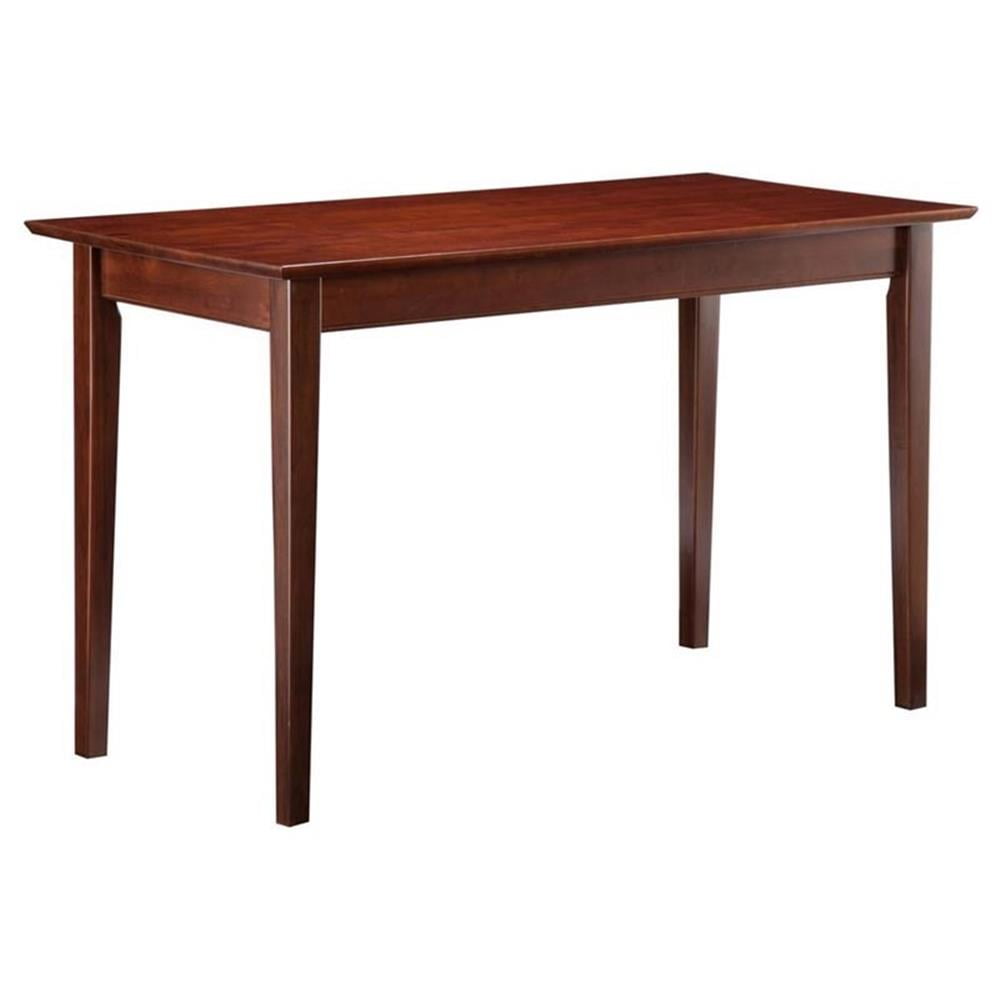 Leo & Lacey Writing Desk in Walnut - Walmart.com