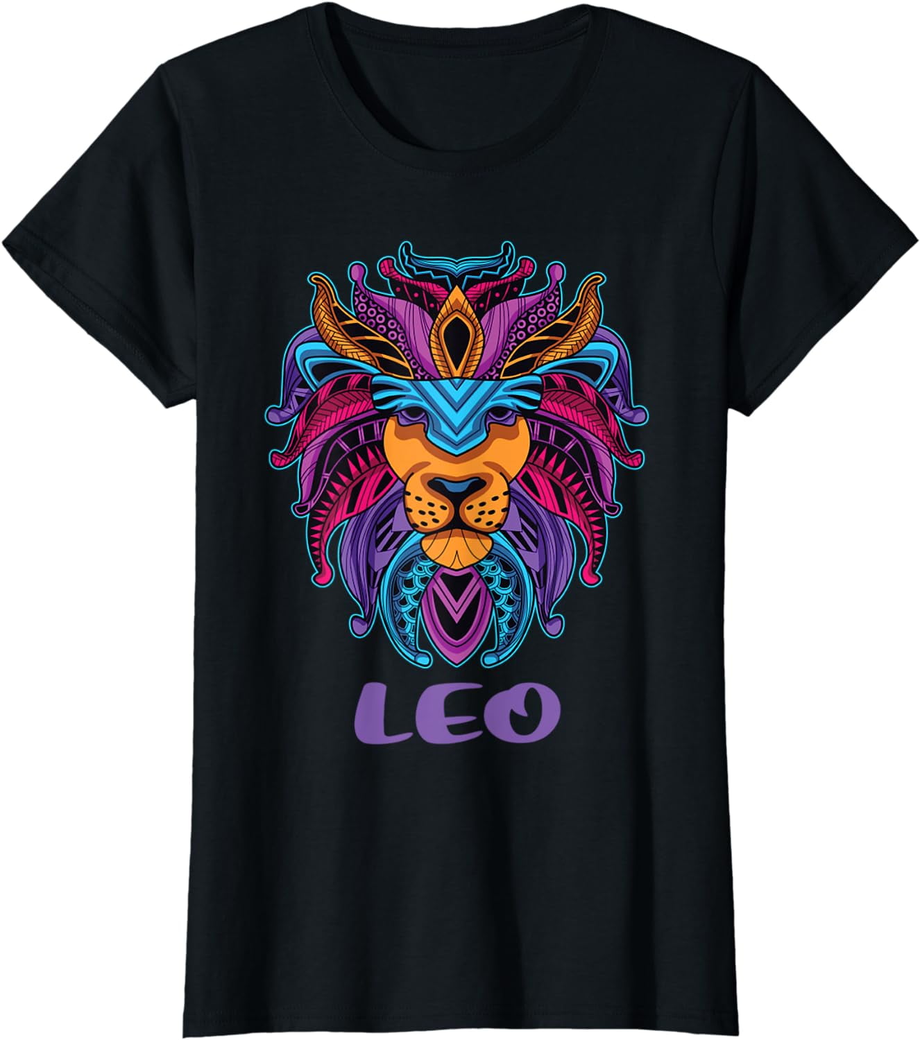 Leo Lion Zodiac Symbol Horoscope Astrology Birthday Gift T-Shirt - Walmart.com