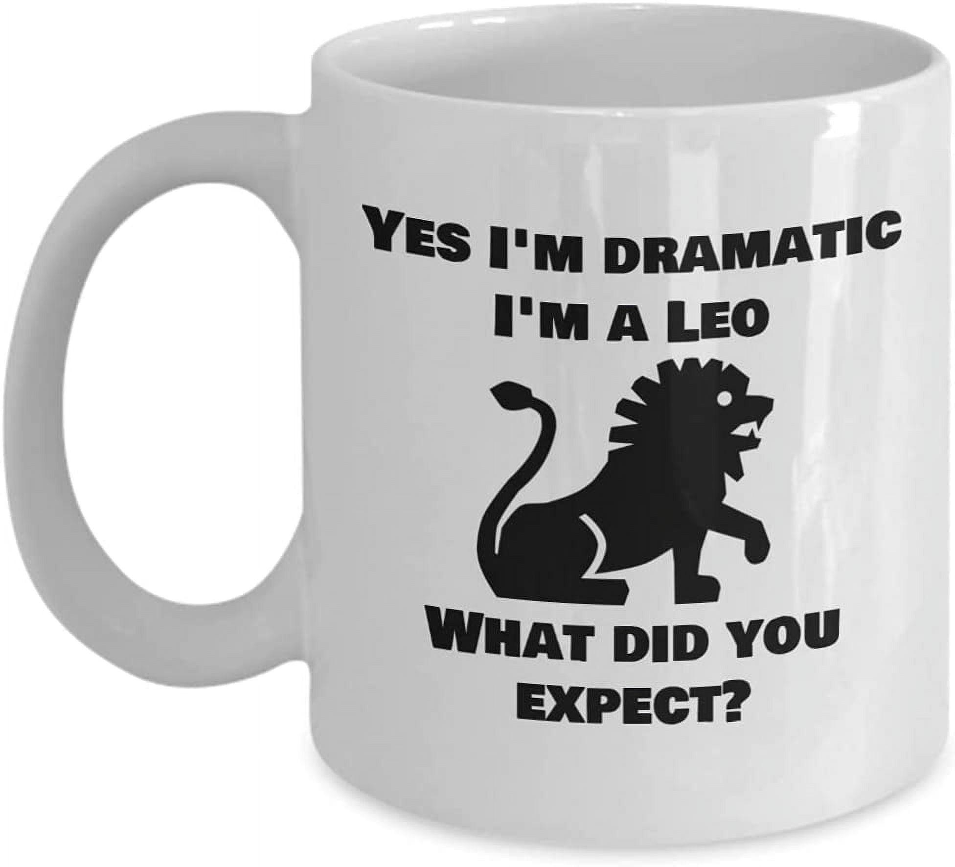 Leo Mug, Leo Coffee Mug, Zodiac Tea Cup, Birthday, Horoscope, - Walmart.com