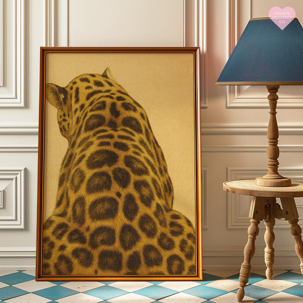 Leo.Pard Print Art, Leo.Pard Poster, Leo.Pard Wall Art, Animal Print ...
