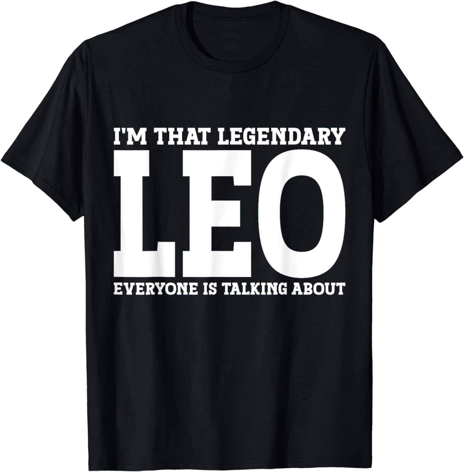 Leo Personal Name Funny Leo T-Shirt - Walmart.com