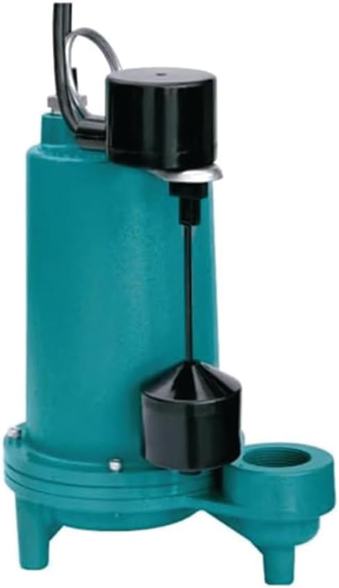 Leo Pump Effluent Pump with 1-1/2″NPT Vertical Discharge, 104°F ...