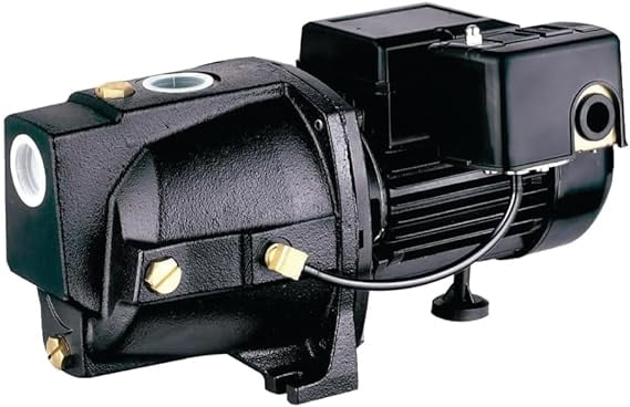 Leo Pump Shallow Well Pump Reliable Cast Iron Construction, Automatic ...