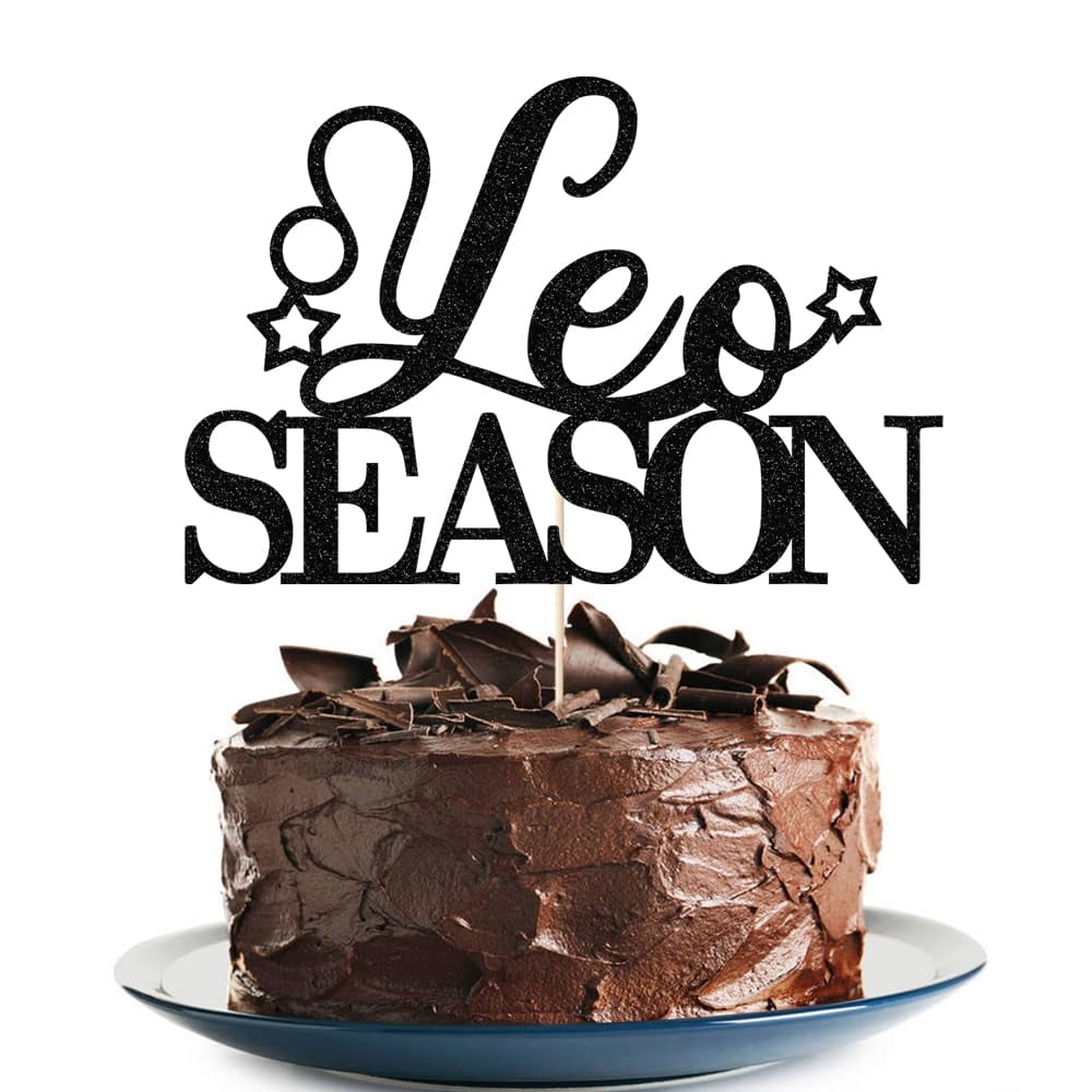 Leo Season CakeTRDN Topper,Leo Birthday Cake Decor, Leo Season ...