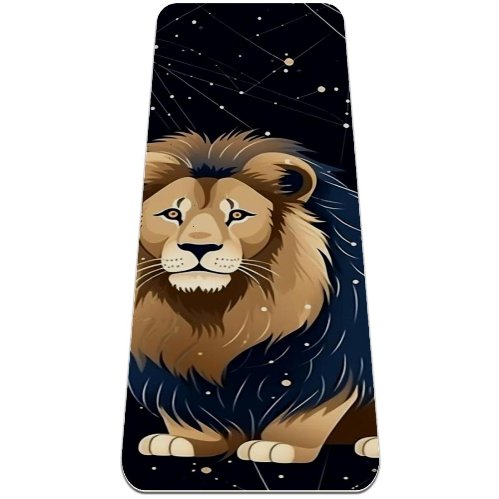 Leo TPE Yoga Mat - Exercise Mat for Yoga, Pilates - Comfortable ...