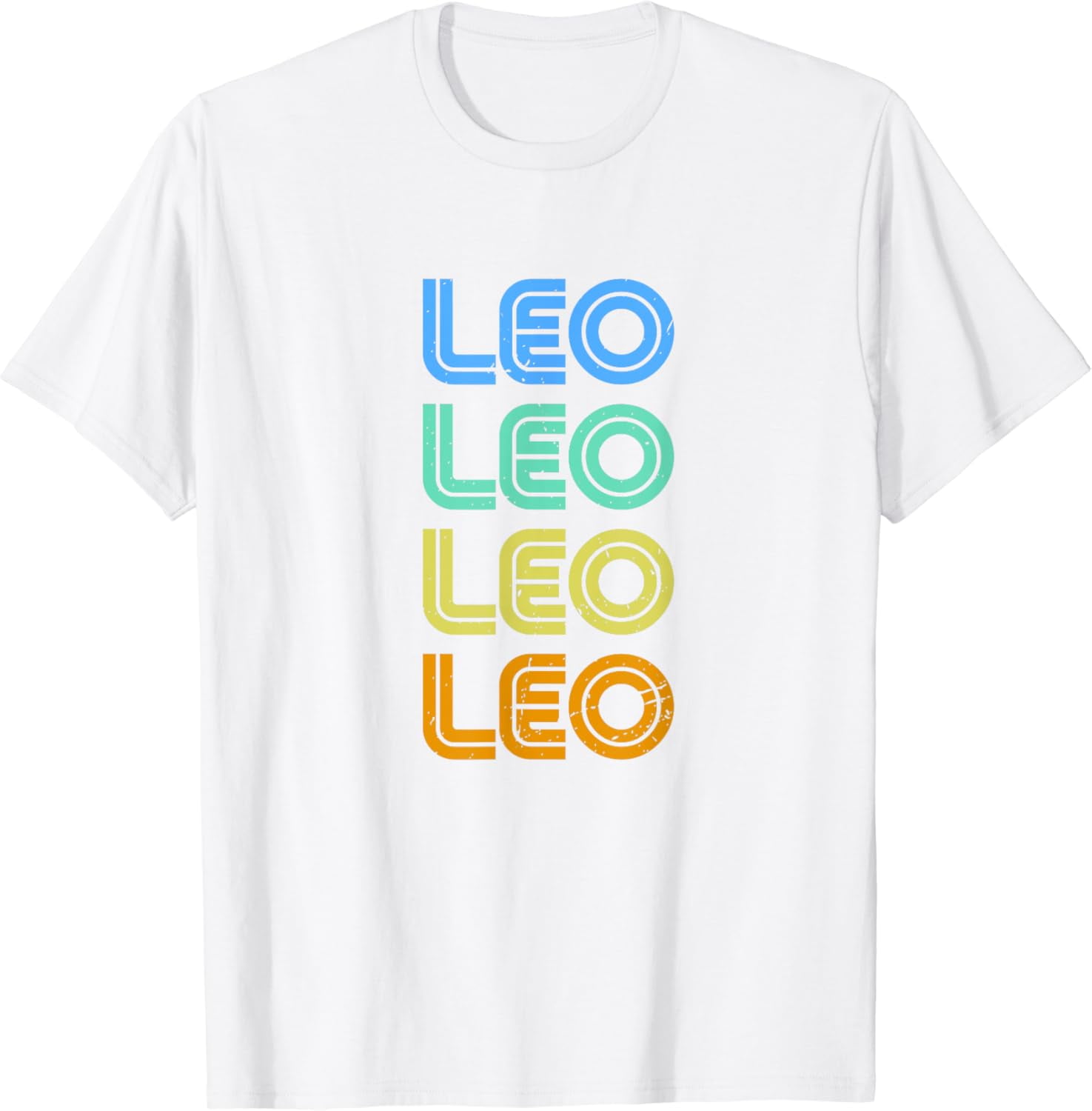 Leo Vintage Retro Zodiac Sign Leo Constellation & Astrology T-Shirt ...