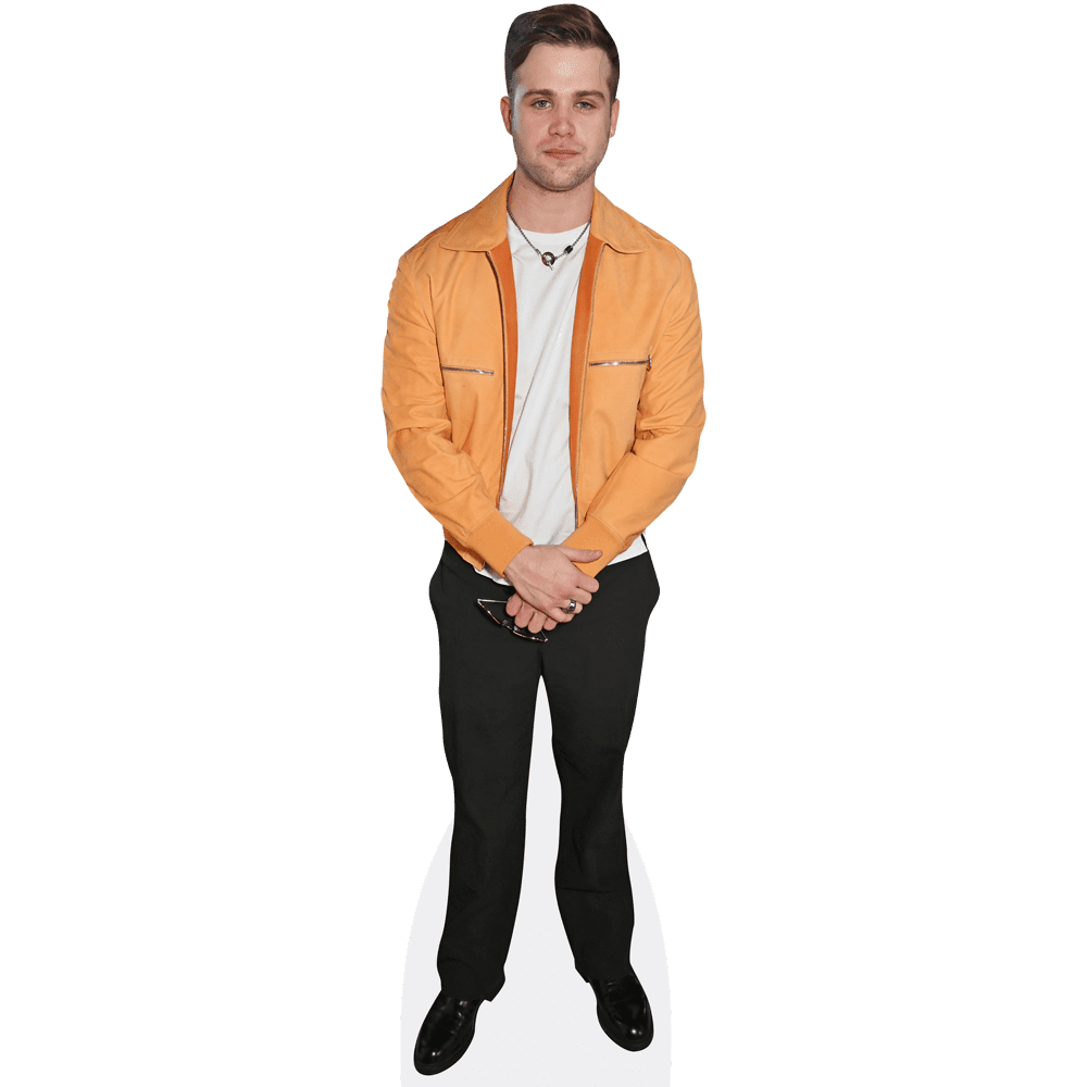 Leo Woodall (Orange Jacket) Life Size Cutout. Standee. - Walmart.com