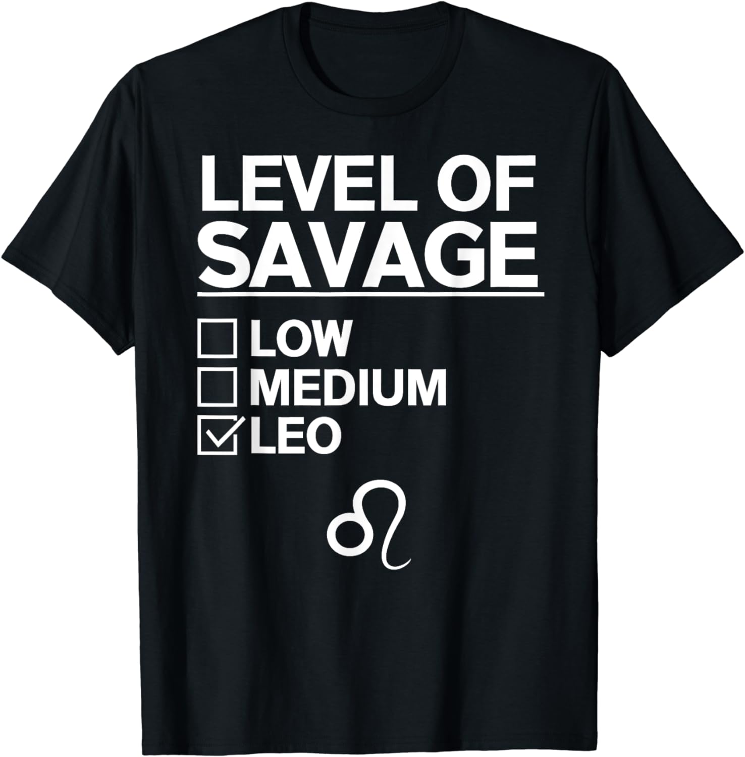 Leo Zodiac Merch - Funny Awesome Leos Design T-Shirt - Walmart.com