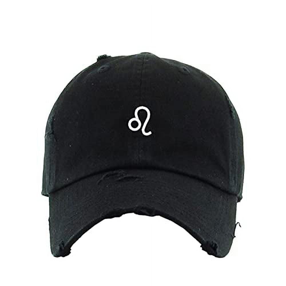 Leo Zodiac Sign Vintage Baseball Cap Embroidered Cotton Adjustable ...