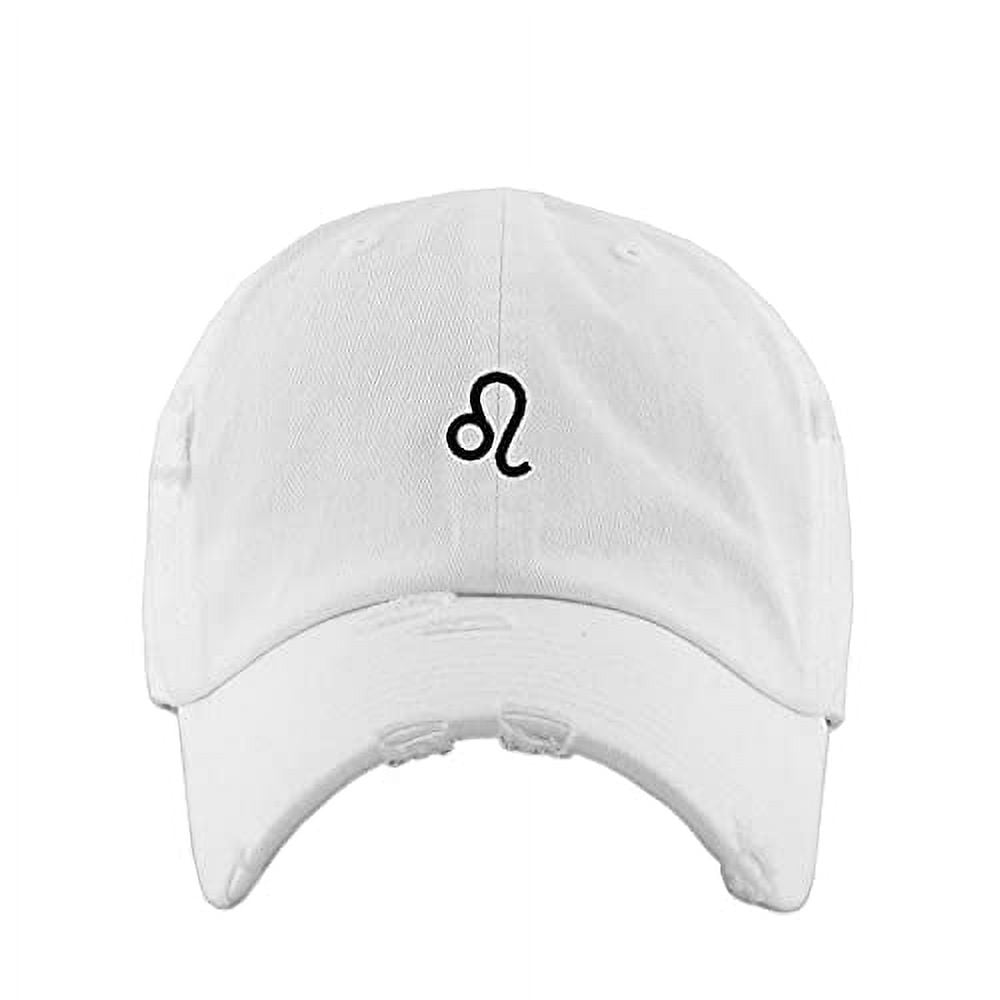 Leo Zodiac Sign Vintage Baseball Cap Embroidered Cotton Adjustable ...