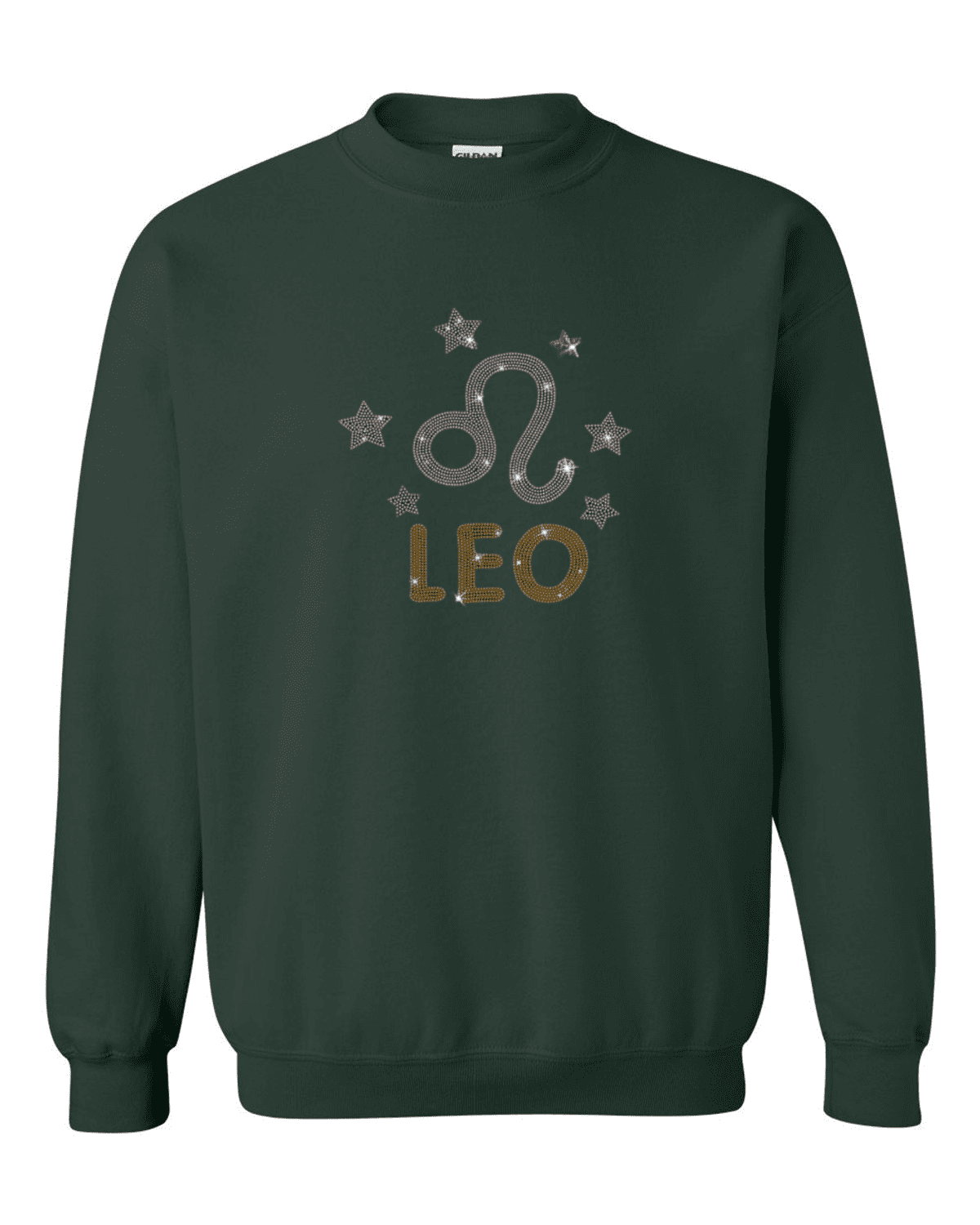 Leo Zodiac Symbol With Beautiful Glitter Stars For Astrology Fans ...
