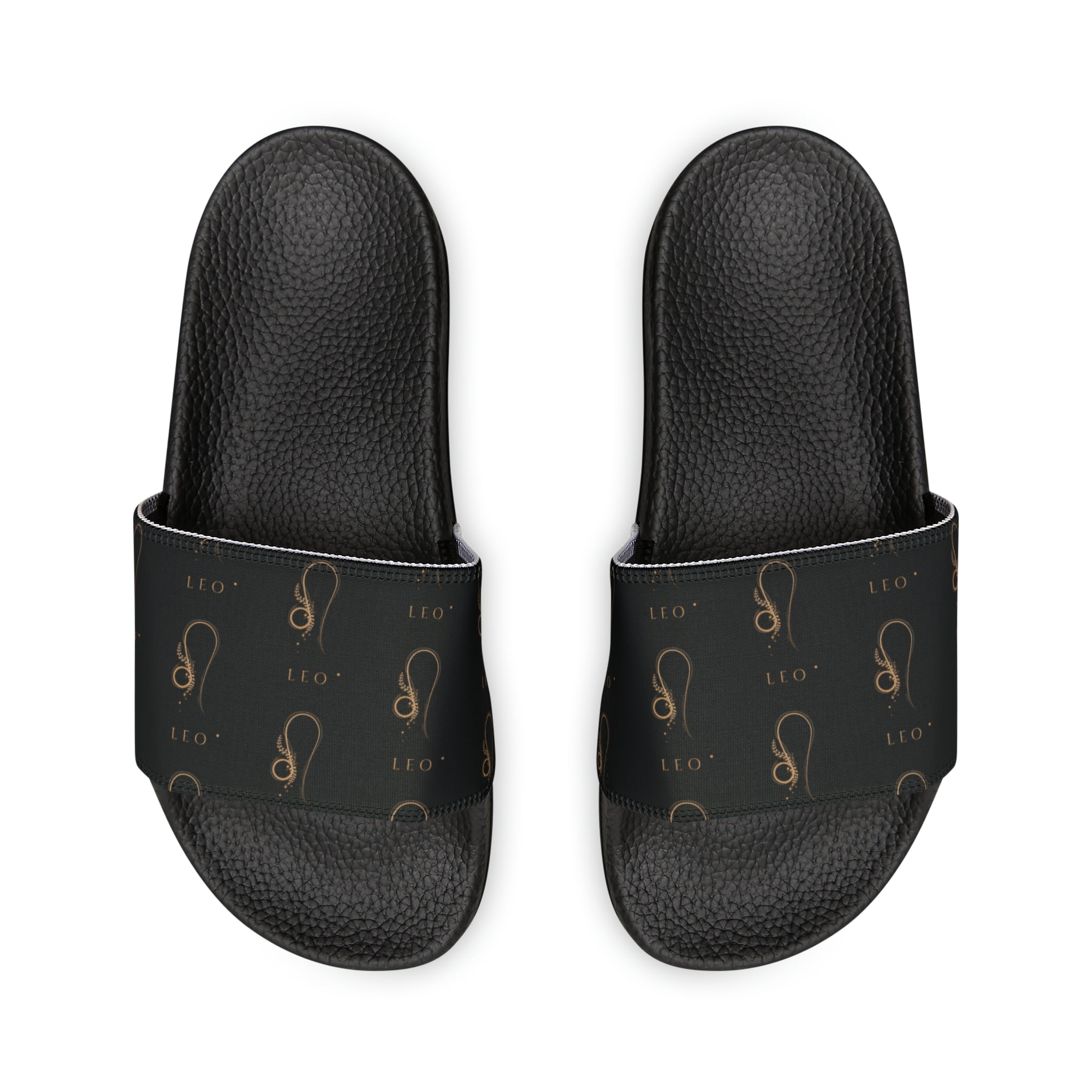 Leo Zodiac Symbol Women's PU Slide Sandals - Walmart.com