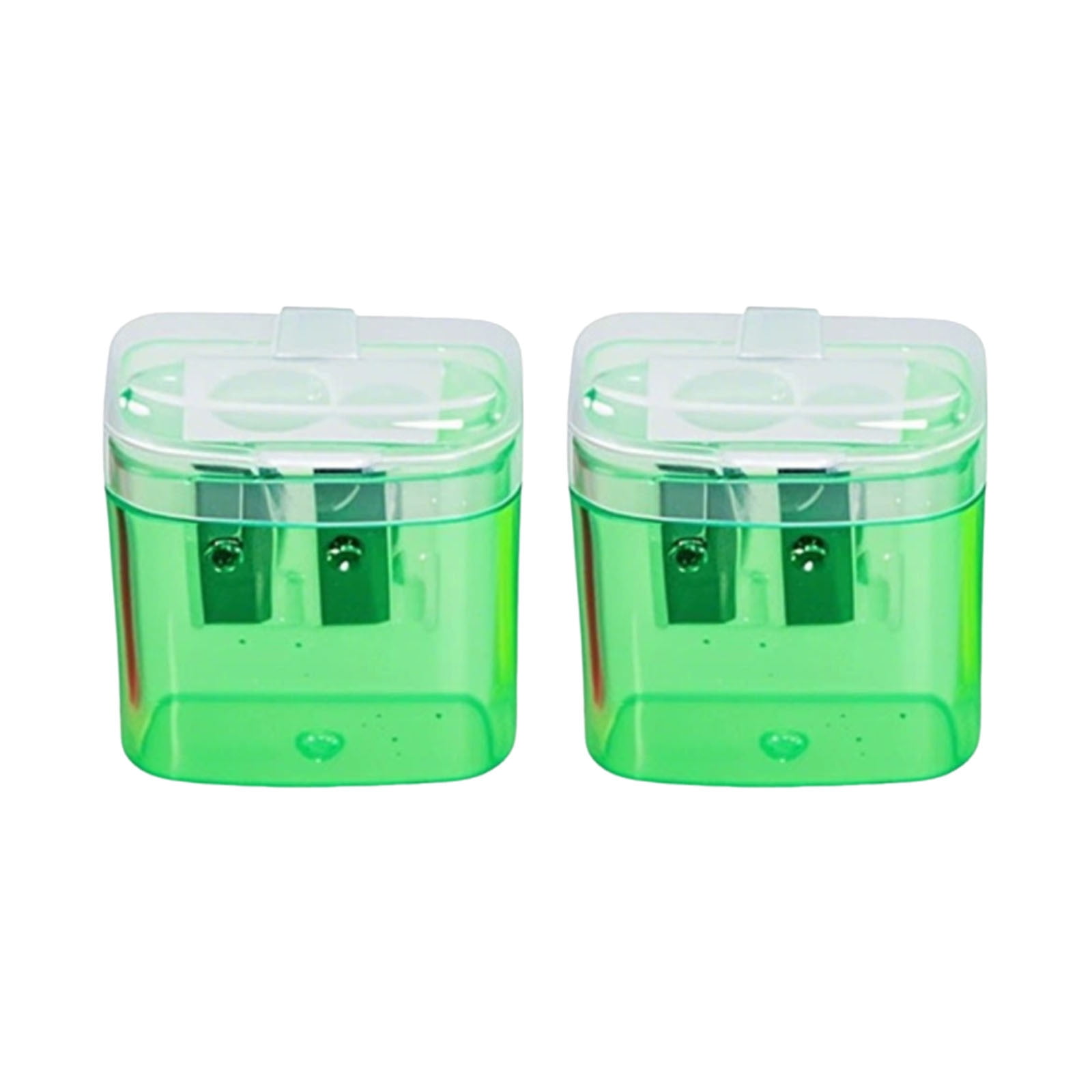 Leodye 1 Pack Pencil Sharpeners Manual, , Dual Hole, Colorful Handheld ...