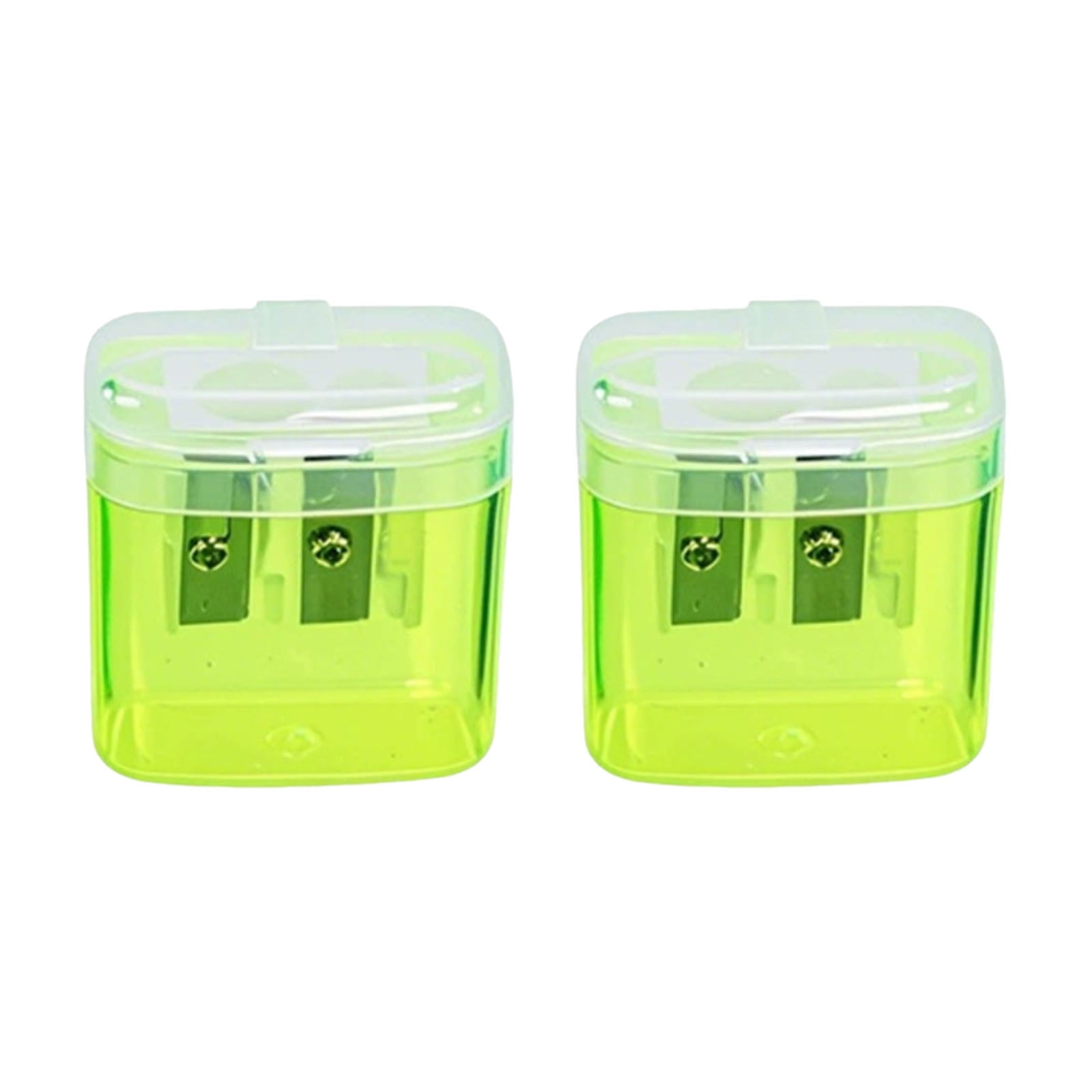 Leodye 1 Pack Pencil Sharpeners Manual, , Dual Hole, Colorful Handheld ...