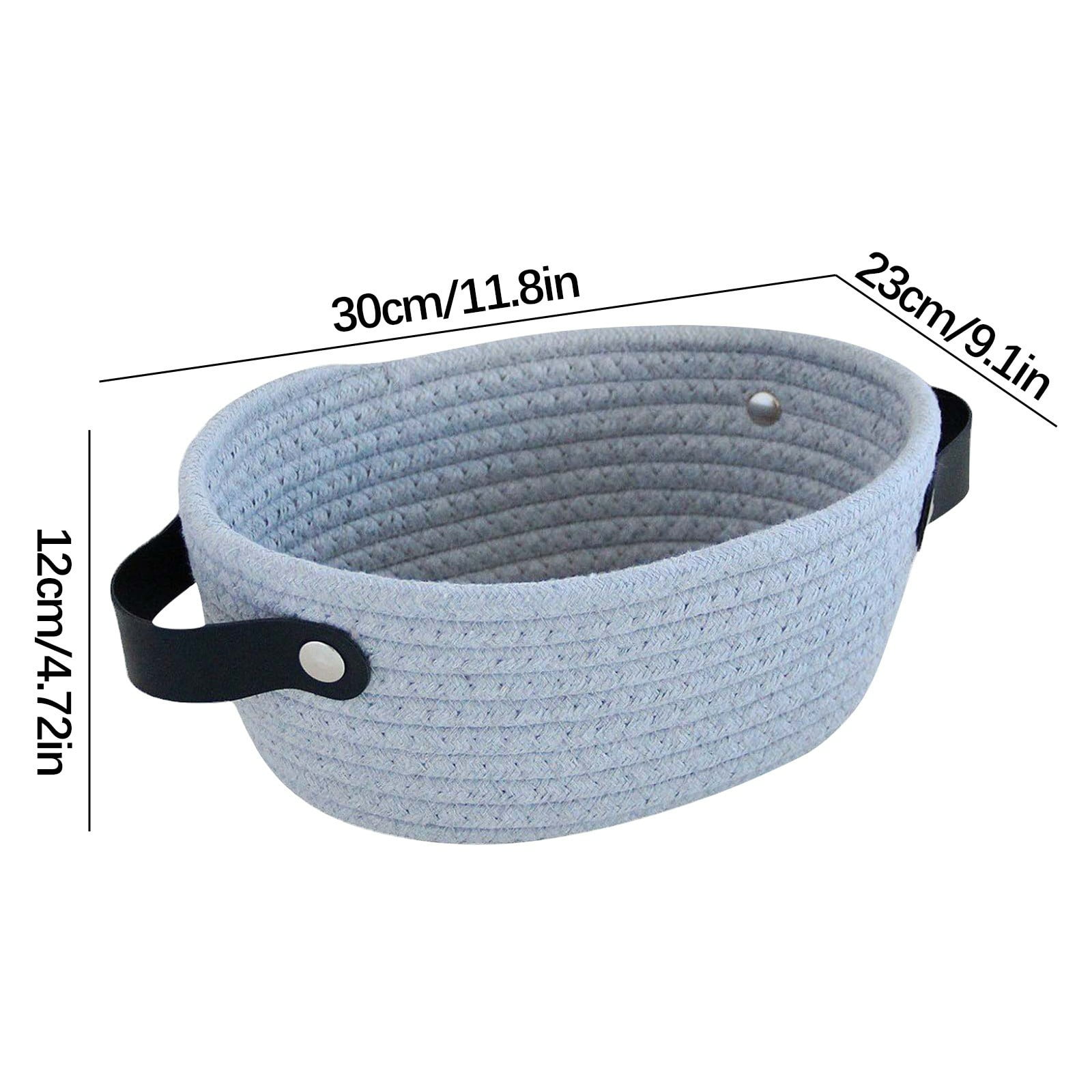 Leodye 1 Packs Small Baskets, Storage Baskets for Organizing Shelves ...