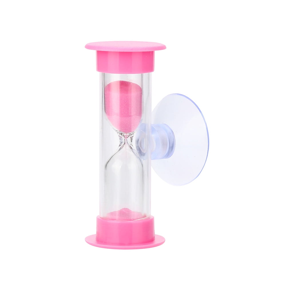 Leodye 1PCS Suction Cup,Unbreakable Sand Watch 3 Min Sucker,Small Sand ...